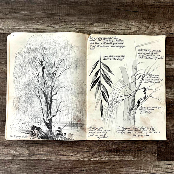 Walter Foster | Other | How To Draw Trees Drawing Shrubs Trees ...